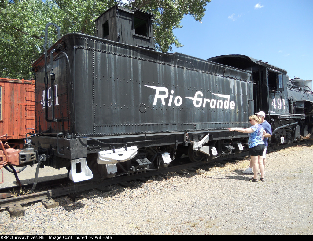 D&RGW K-37 491 Tender